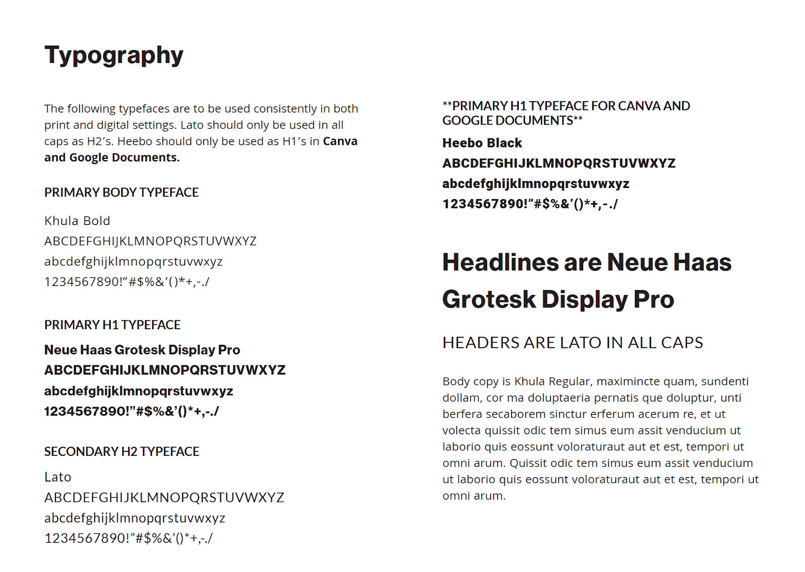 Key Elements to Include in Your Brand Guide